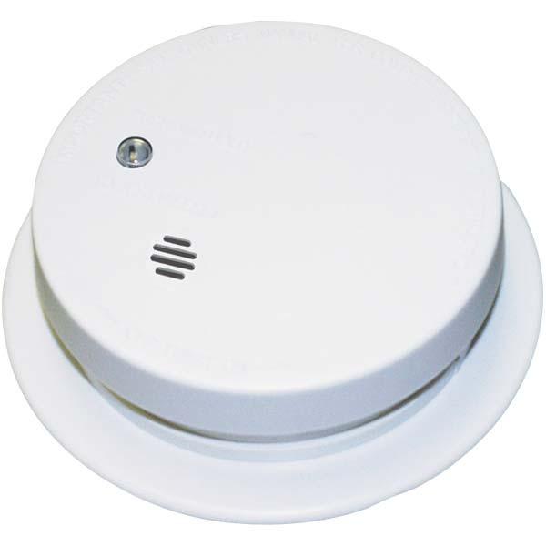 Kidde Fire 0914E Smoke Alarm, 4" Diameter, 9V Battery Powered, Ionizat
