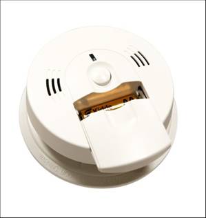 Kidde Fire 21006377-N Smoke & Carbon Monoxide Alarm, 120VAC, Battery B