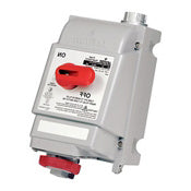 Leviton 430MI7W 30A, 480V, 3 Phase, Mech. Interlock, Red Leviton 430MI