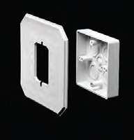 Arlington 8081 Siding Box Kit, Vertical, Weatherproof, Non-Metallic Ar