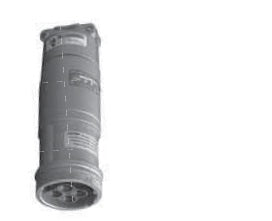 Appleton ARC1034CDRS Pin & Sleeve Connector, 100A, 250VDC/600VAC, 4P3W