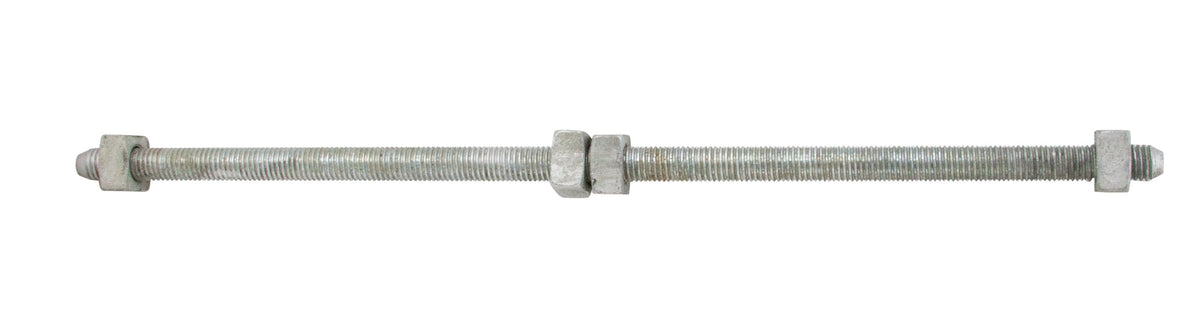Powerline Hardware P8897 3/4" Double Arming Bolt, 28" Length Powerline