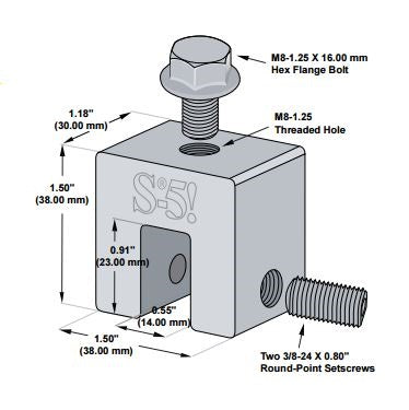 S-5! Attachment Solutions S-5-S-5-S-MINI S-5-S-MINI CLAMP S-5! Attachm