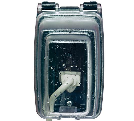 Intermatic WP1010C Weatherproof While-In-Use Cover, 1-Gang, Vertical,